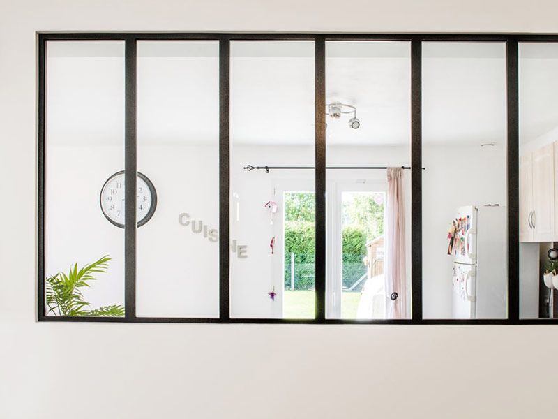 Espace Verrière : Verrière d'Atelier - Cuisine - Intérieur Sur Mesure